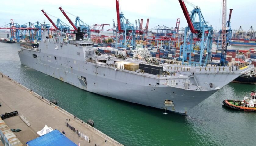 HMAS Adelaide & Anzac Visit Jakarta