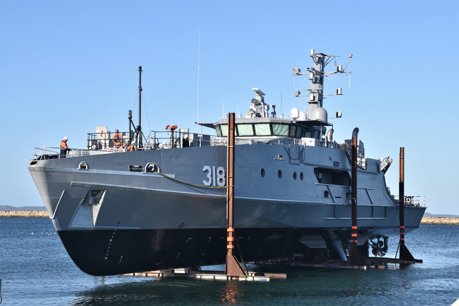 Austal Launches ADV Cape Woolamai in Henderson – SeaWaves Magazine