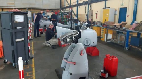 Upgrade of the French Navy’s Schiebel S100 Drone Fleet – SeaWaves Magazine