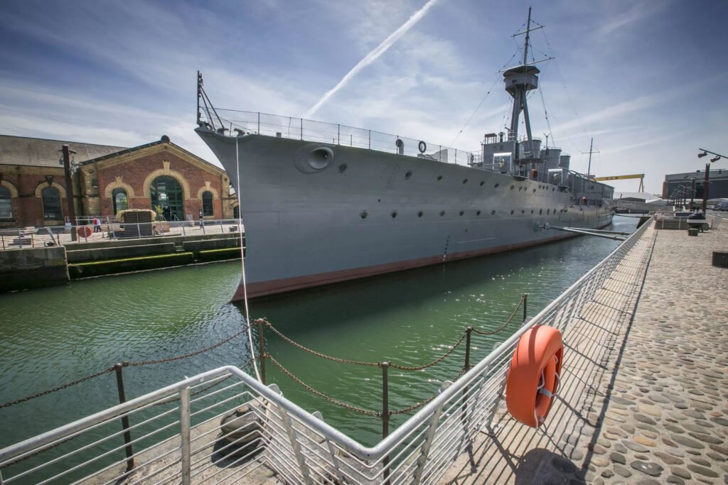 HMS Caroline Awarded Flagship of the Year 2023 Status – SeaWaves Magazine