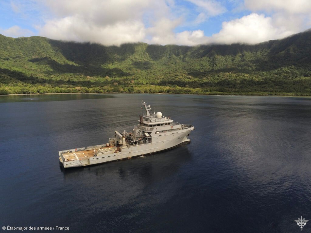 FS D’Entrecasteaux at the Heart of the ISLAND CHIEF 2023 – SeaWaves ...