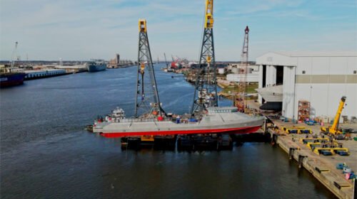 US Navy’s Vanguard (OUSV3) Launched in Mobile – SeaWaves Magazine