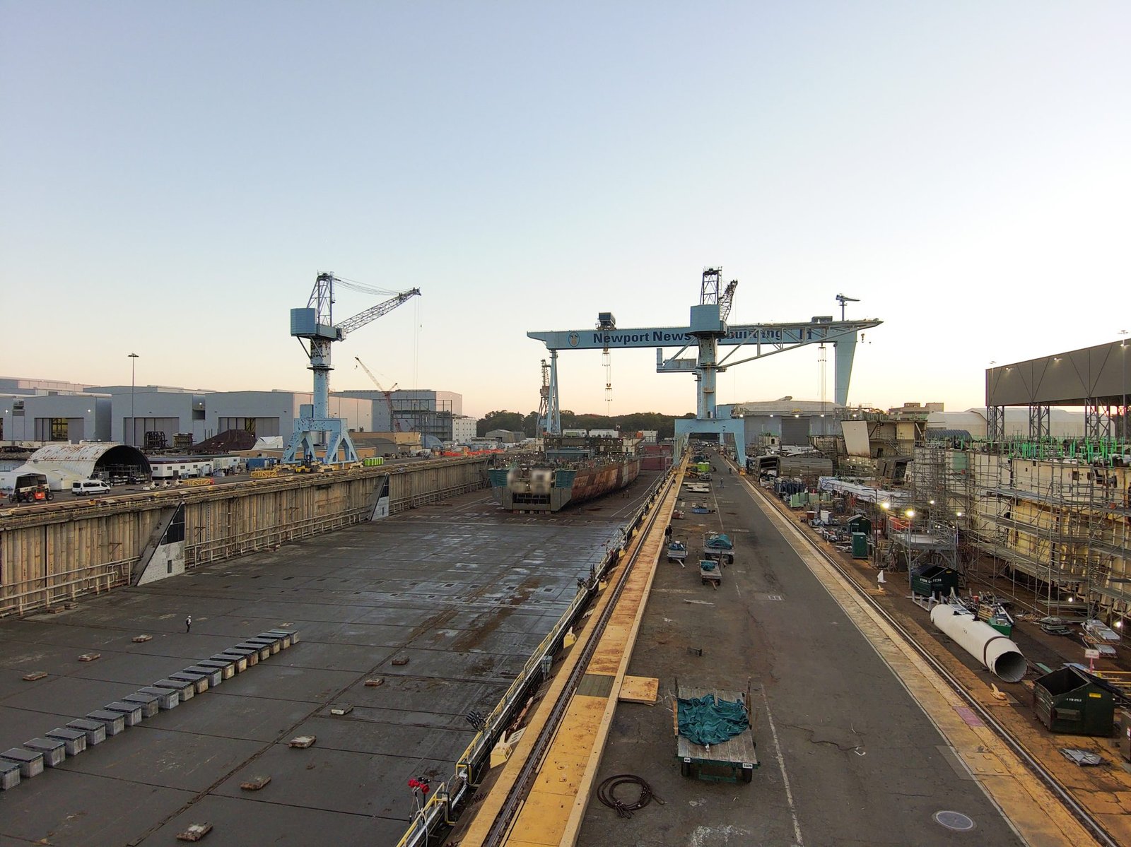 Future Enterprise (CVN 80) Moved to Make Room for Doris Miller (CVN 81 ...