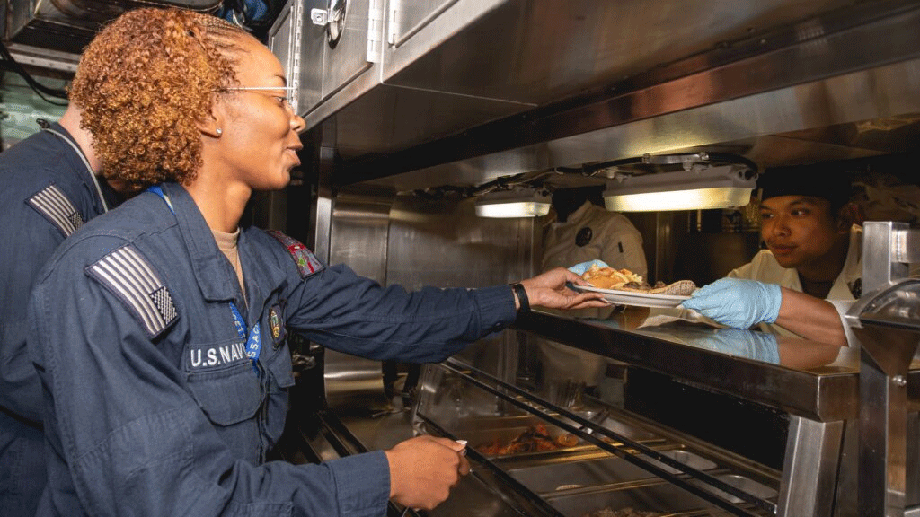 HII Celebrates First Meal Aboard Future USS Massachusetts (SSN 798 ...